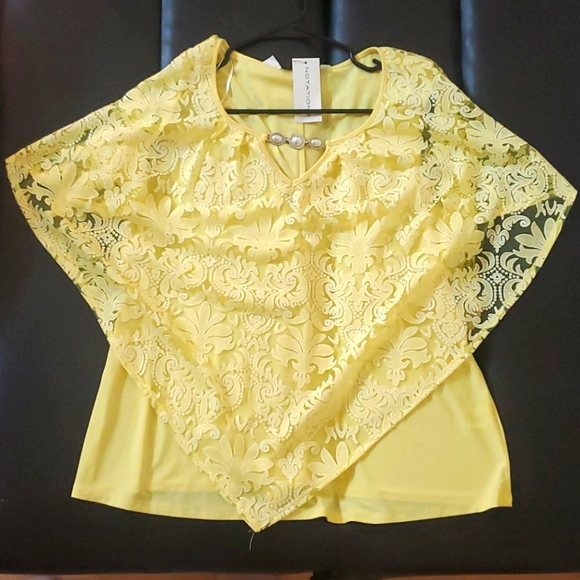 Notations | Tops | Nwt Notations Embroidered Blouse | Poshmark